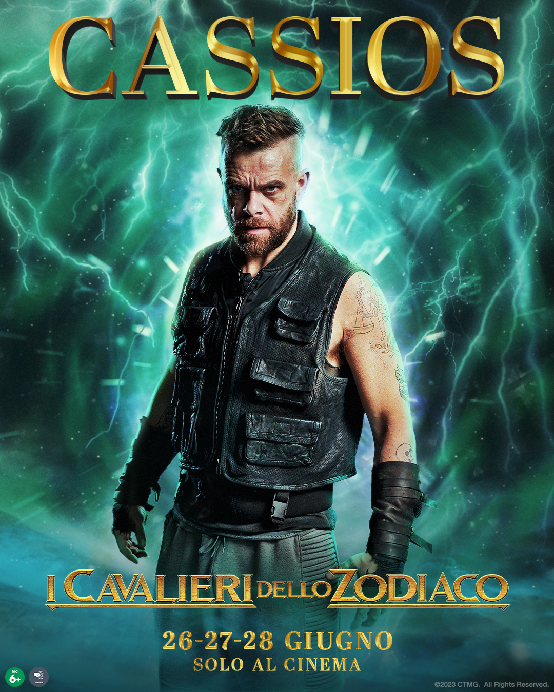 I Cavalieri dello Zodiaco: i protagonisti nei character poster italiani ...