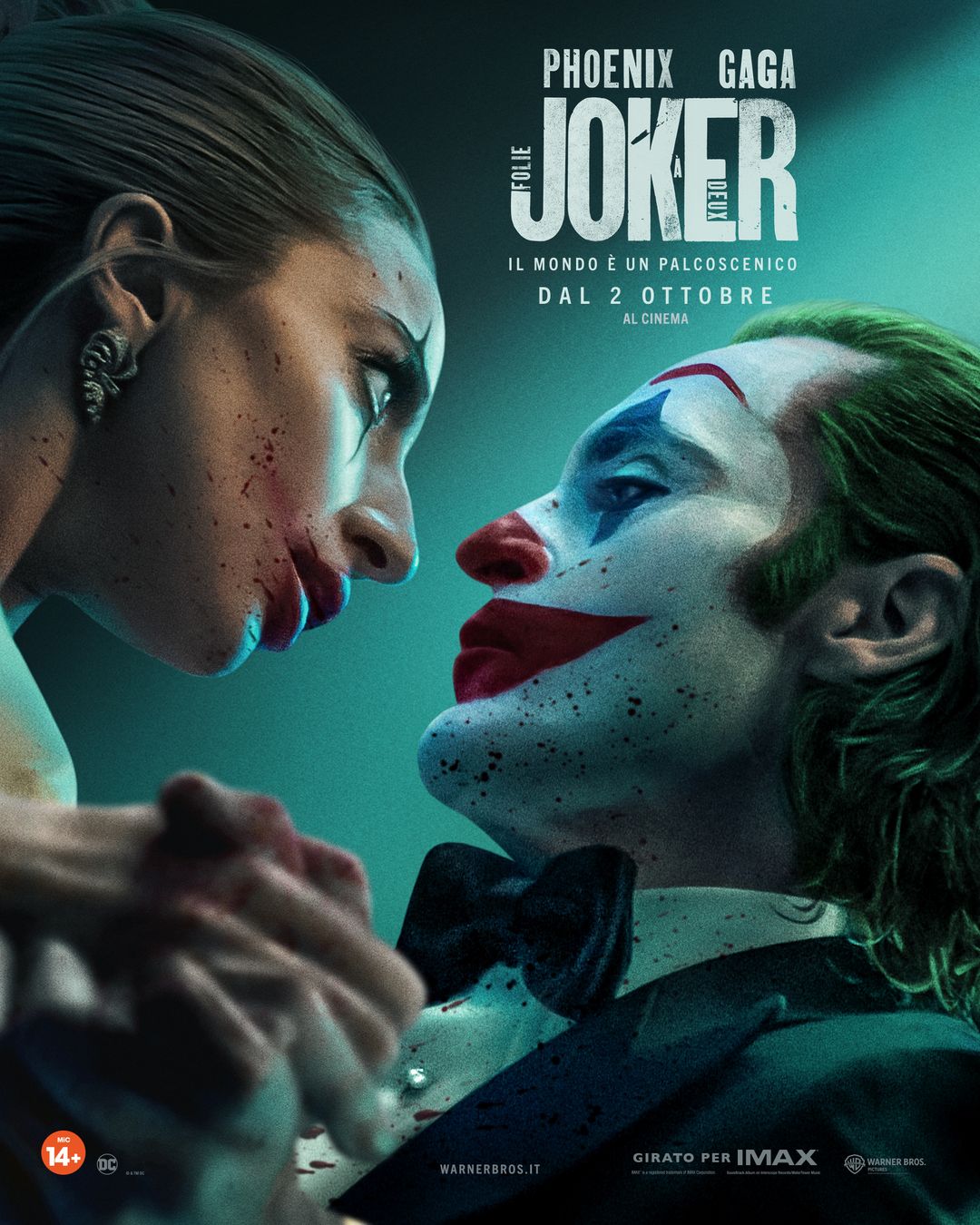 Joker: Folie à Deux, nel nuovo poster Joker e Harley Quinn si guardano ...