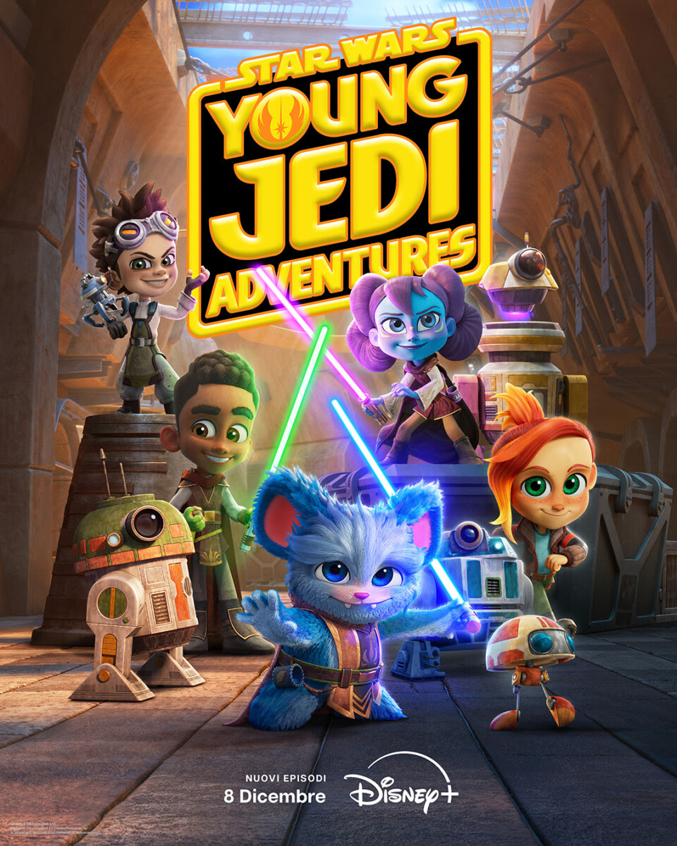 Star Wars: Young Jedi Adventures, Disney+ svela il trailer, la key art ...