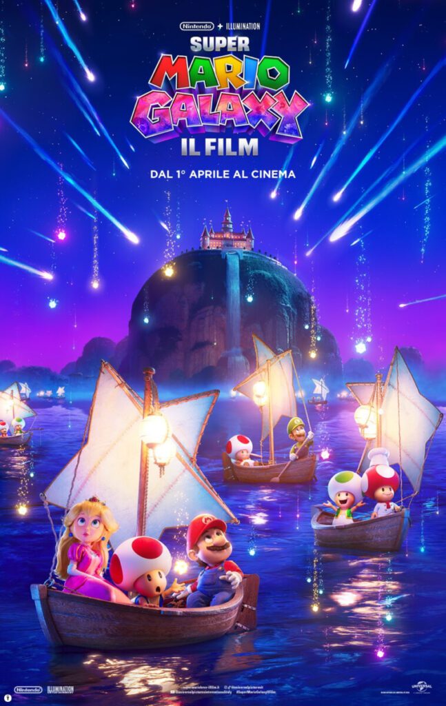 Super Mario Galaxy - Il Film: il teaser trailer e il poster ufficiali ...