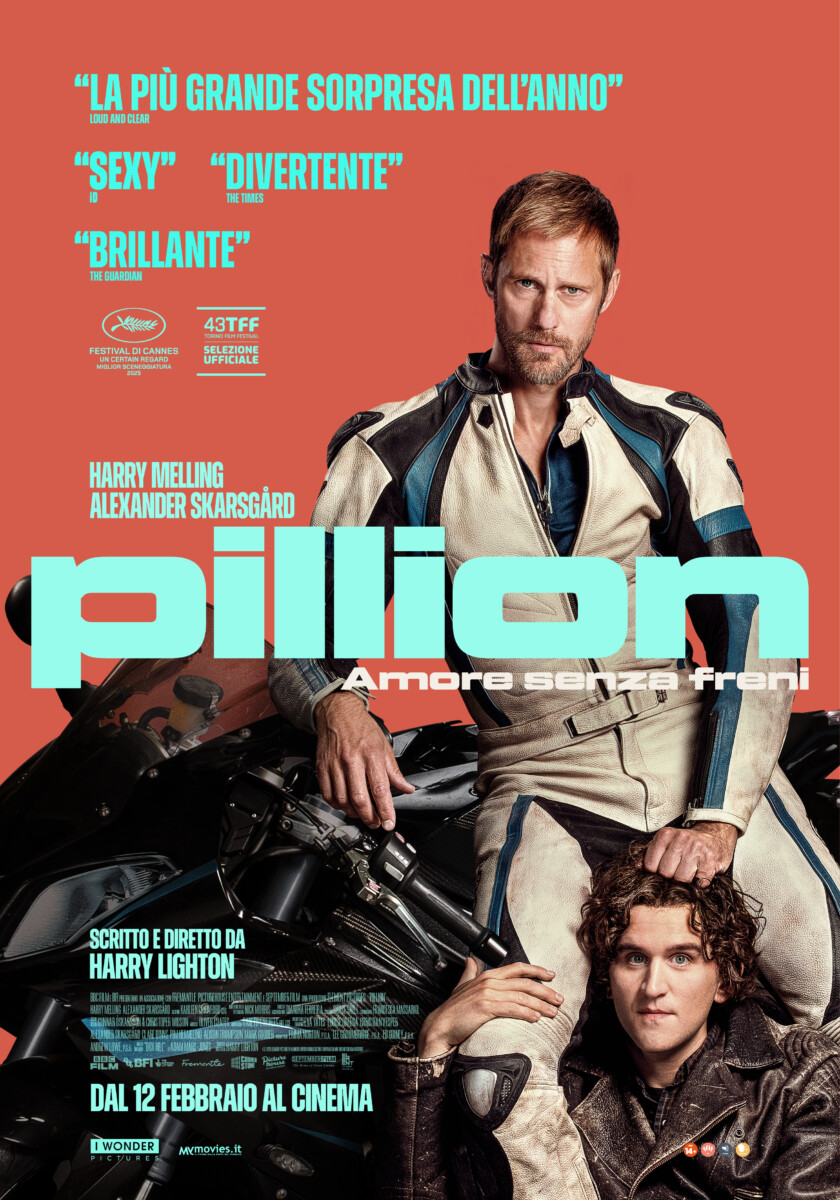 Pillion – Amore senza Freni: il poster italiano del film al cinema a ...